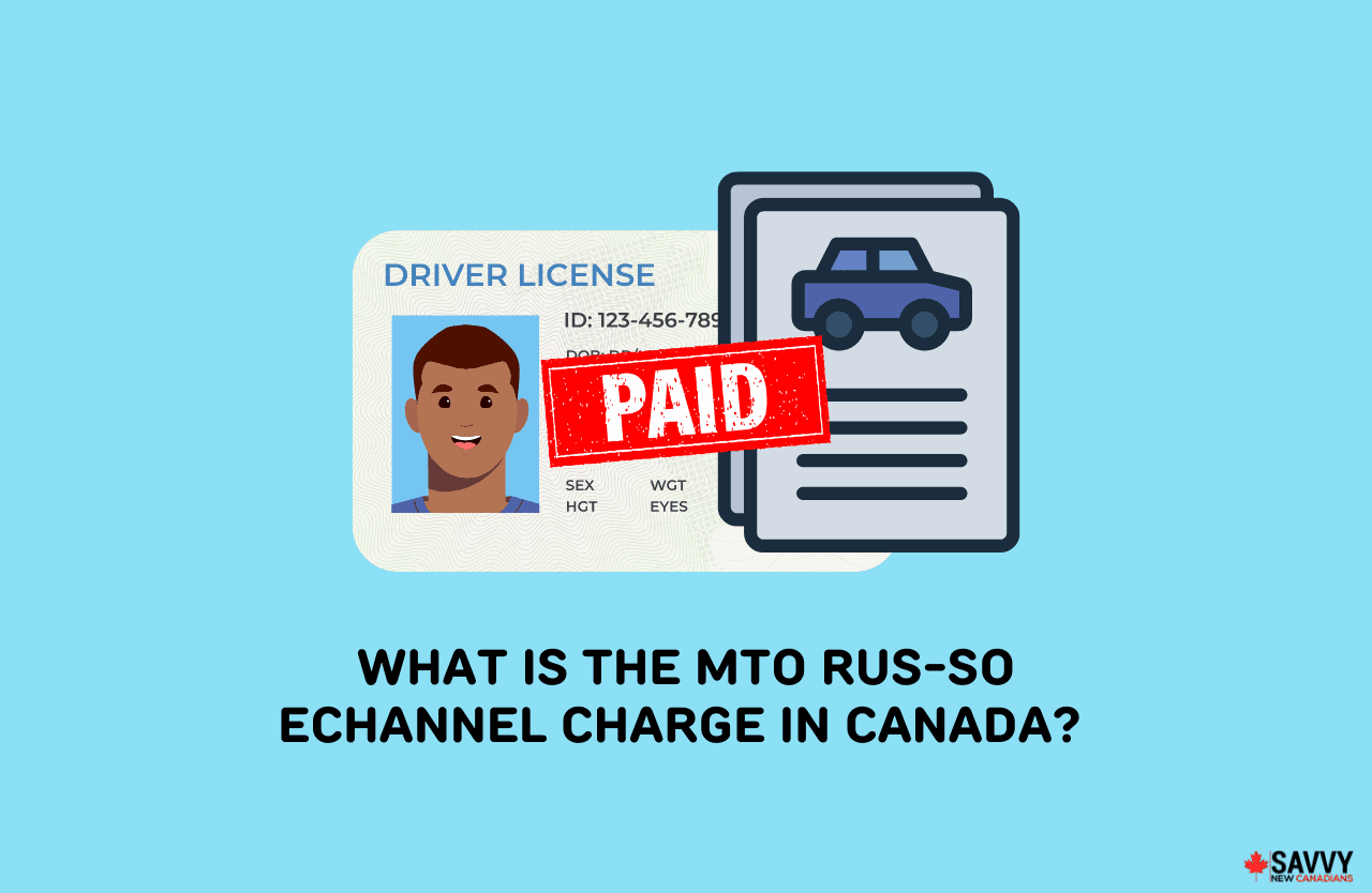 What is the MTO RUS-SO eChannel Charge in Canada?